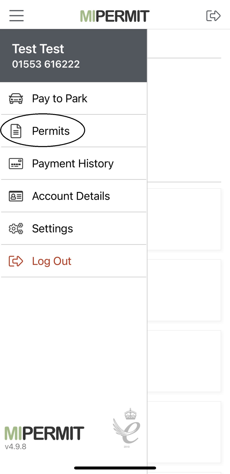 Activating a Multi-Vehicle Permit – Parking Operations